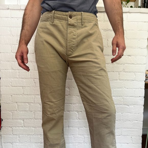 Ralph Lauren Double RL | Pants | Rrl Ralph Lauren Classic Army Chinos ...